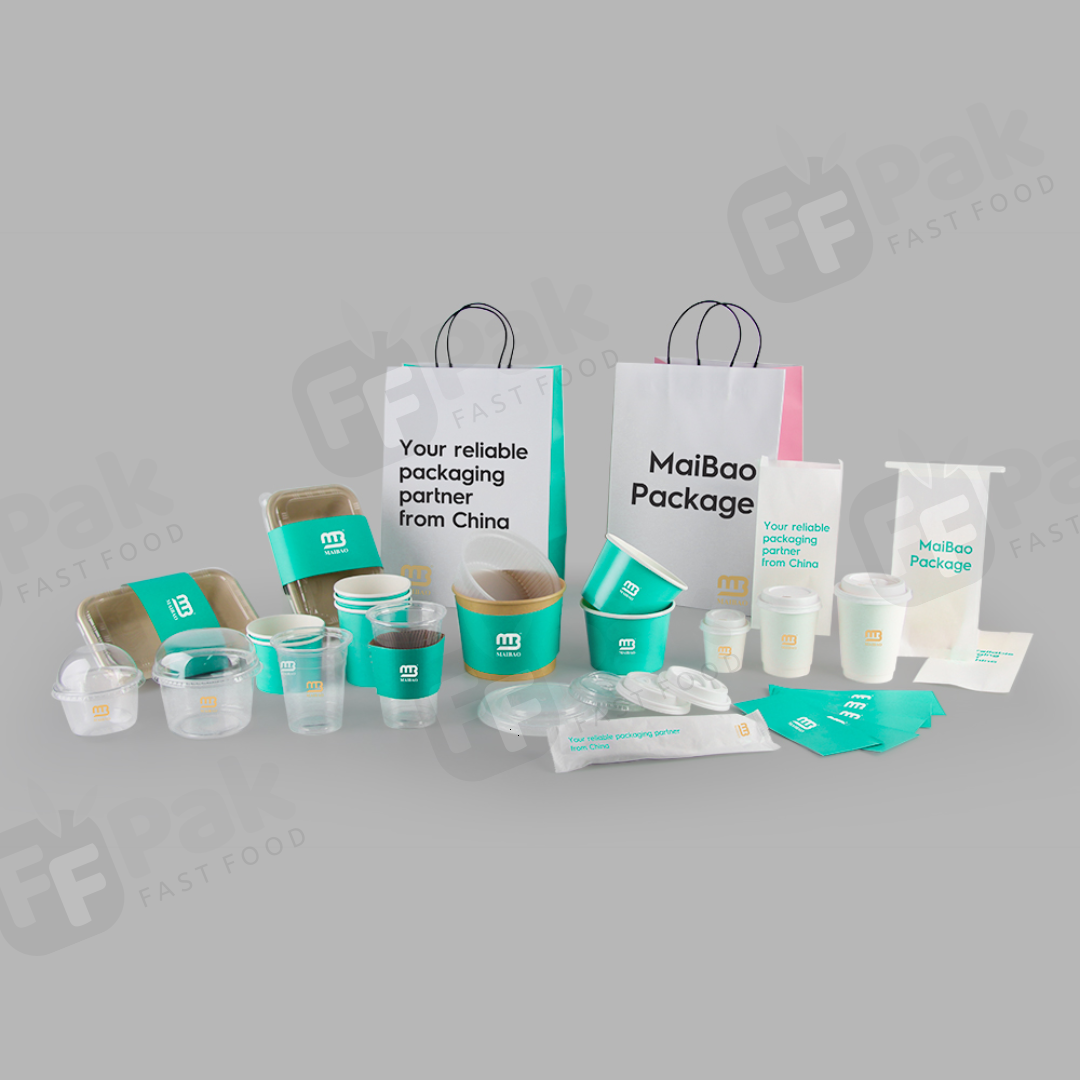 Customize Branded Light Food Packaging Solution – Fastfoodpak