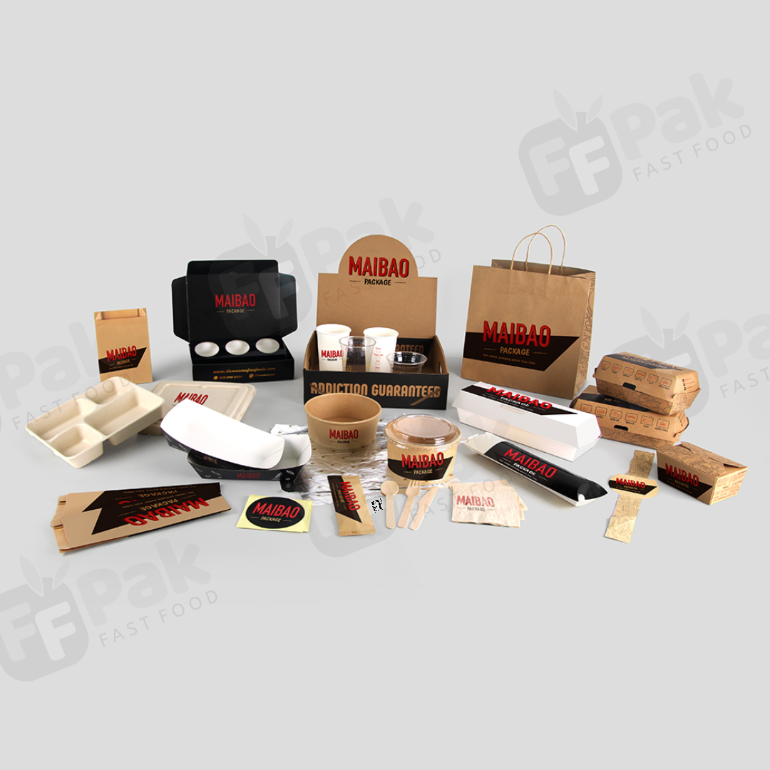 Customize Branded Shawarma Food Packaging Solution | Fastfoodpak