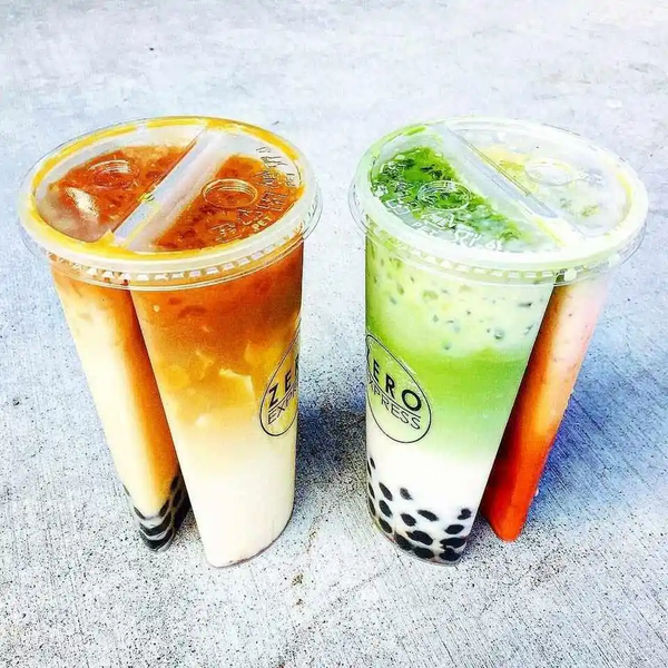 Custom Logo Twin Compartment Boba Cups 700ml | Fastfoodpak