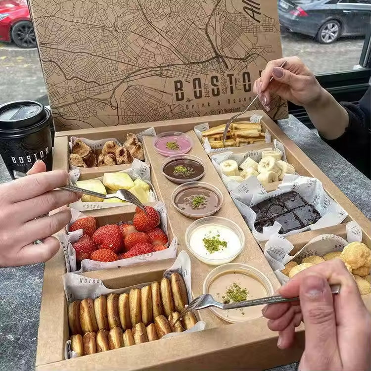 Durable Cardboard To Go Boxes for Restaurants and Catering – Fastfoodpak