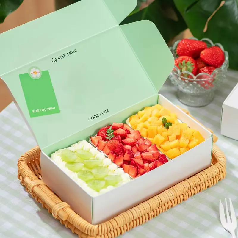 Custom Printed Disposable Take away To go Packaging Container Kraft Lu ...