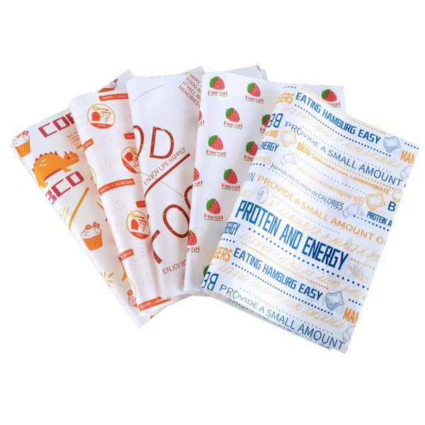 Custom Sandwich Wrap Paper for Food Packaging | Fastfoodpak