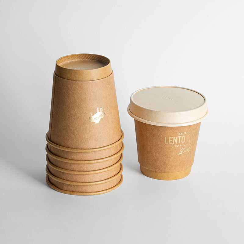 Customized Paper Cup 8/12/16/20 oz Disposable Double Wall Paper Cup for ...