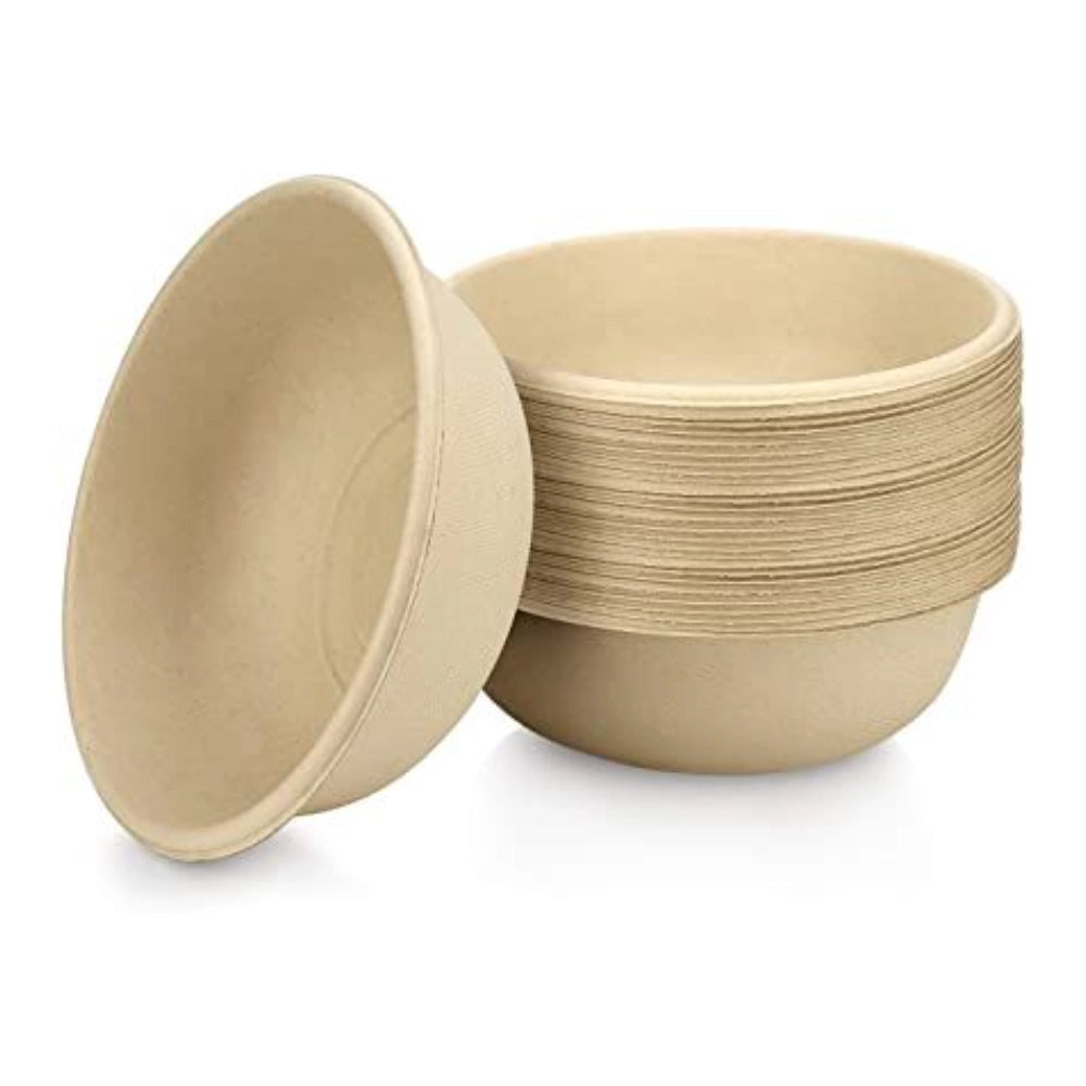 Compostable, leak-proof paper bowls for sustainable dining. – Fastfoodpak