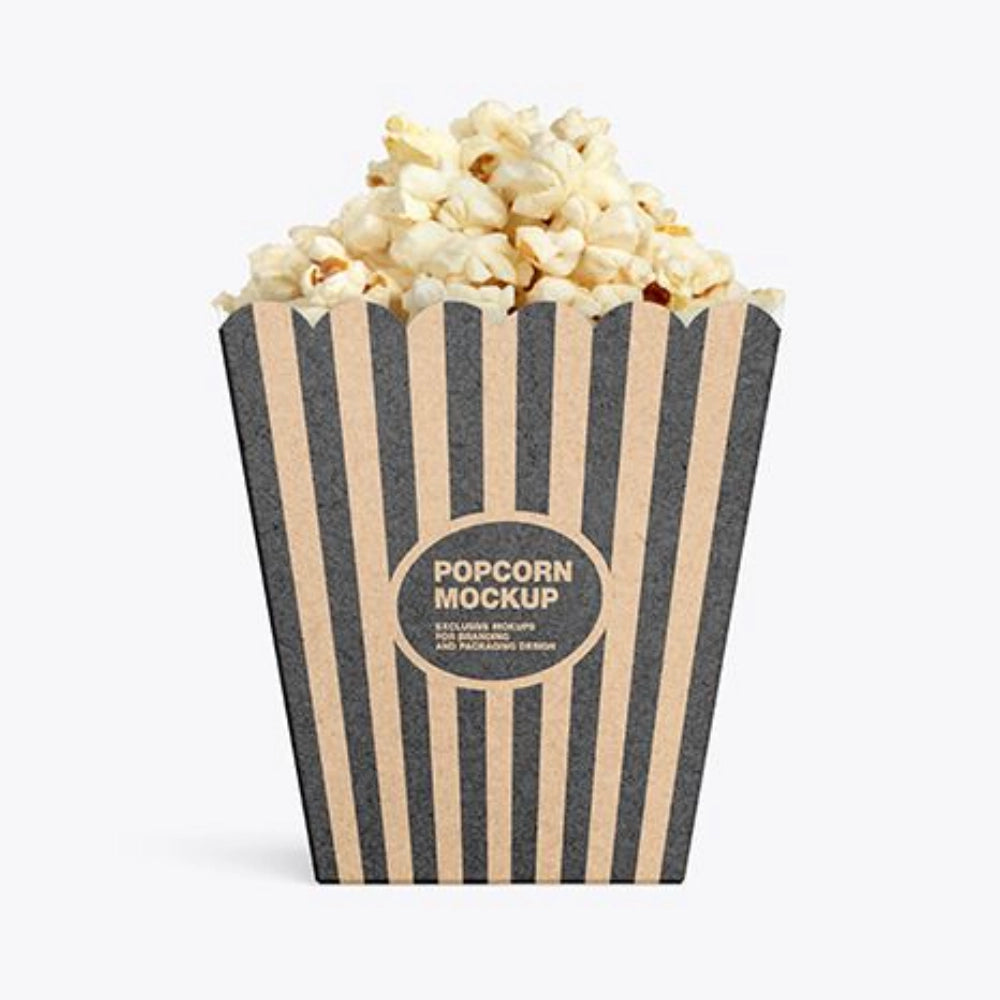 Sturdy Cardboard Popcorn Boxes for Snacks, Events & Theaters – Fastfoodpak