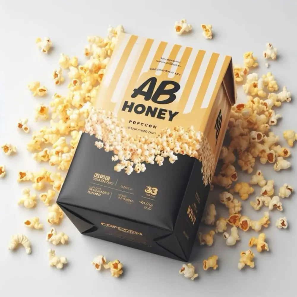 Natural Kraft Snack Boxes Perfect for Popcorn and Concession Stands ...