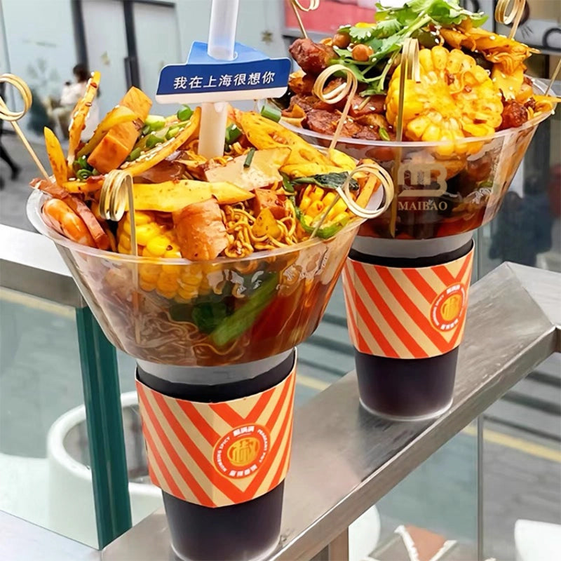 Custom Snack and Drink Cup Manufacturer | Combo Food Packaging ...