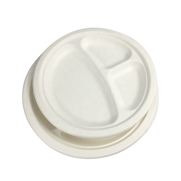 Biodegradable 3 Compartment Disposable Customized Shape Sectional Pape ...